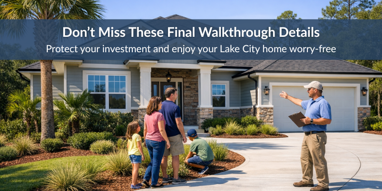 Final Walkthrough Secrets Every Lake City Homeowner Must Know